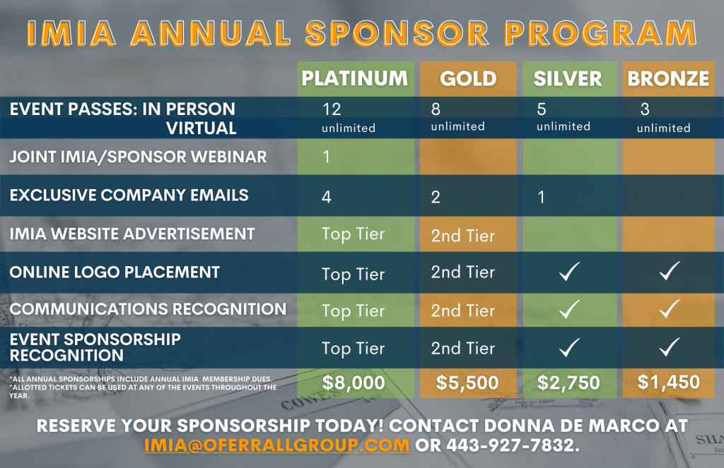 IMIA's Sponsor Program - IMIA | International Map Industry Association