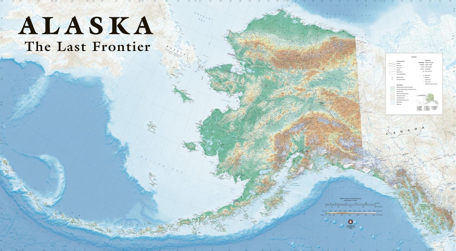 2022-Alaska, The Last Frontier - IMIA | International Map Industry Association